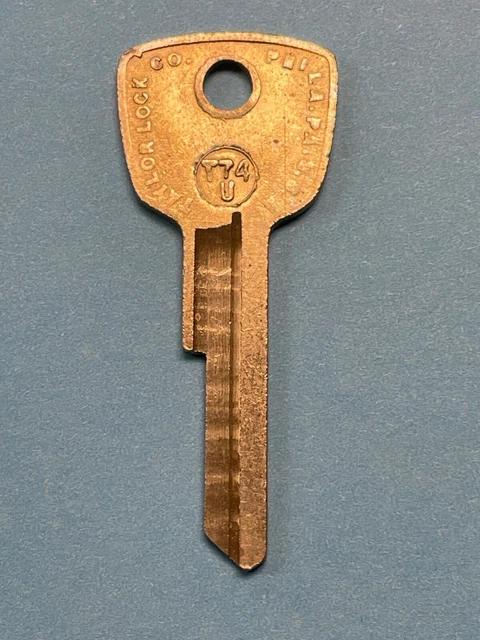 VINTAGE TOYOTA LAND Cruiser (FJ40) Key Blank, 1965-1972, Taylor #T74U ...