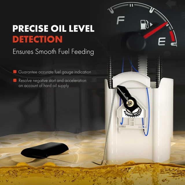 FUEL PUMP MODULE Assembly with Pressure Sensor for Ford E-150 250 350 ...