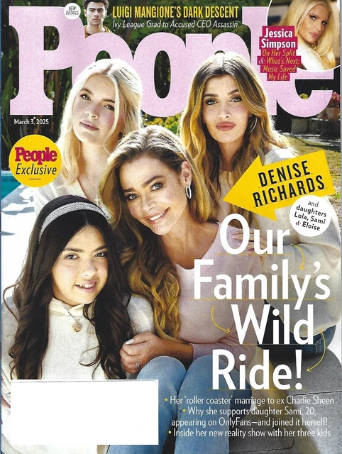 PEOPLE MAGAZINE-DENISE RICHARDS-MANGIONE-SIMPSON-WALKEN-TURTURRO ...
