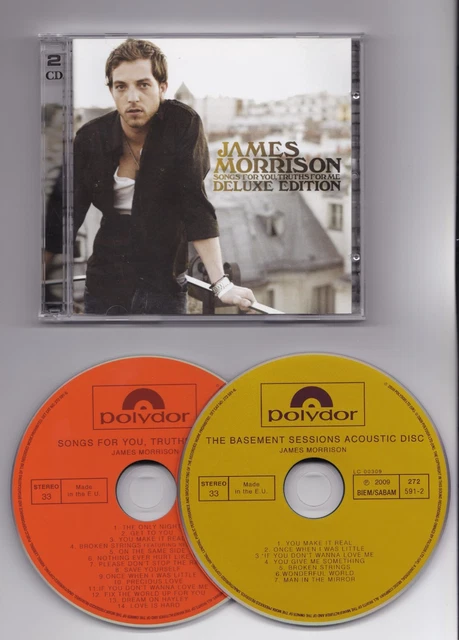 JAMES MORRISON – Songs For You, Truths For Me 2CD DELUXE EDITION 2009 ...