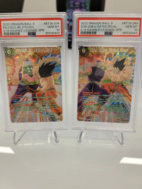 2022 DRAGON BALL Dawn of Z Legends Son Goku & Piccolo Jr-Fated Rival ...