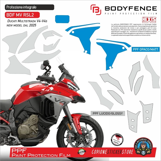 DUCATI MULTISTRADA V4 Et V4s 2025 Bdf Mv RSL2 Total Protection In PPP ...