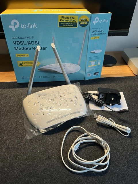 TP-LINK TD-W9970 300Mbps WI-FI MODEM Router £10.00 - PicClick UK