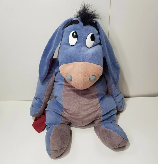 LARGE 28& DISNEY Donkey Eeyore Plush Soft Toy Winnie The Pooh Stuffed ...