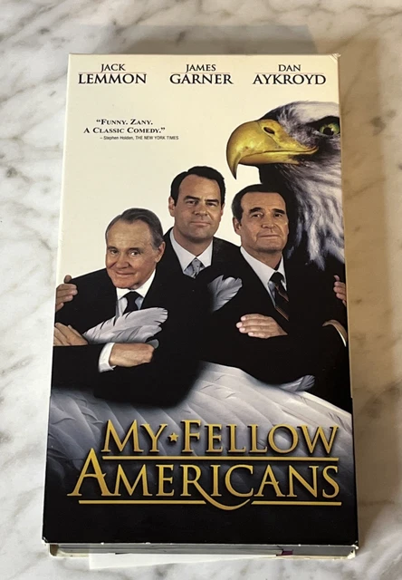 MY FELLOW AMERICANS VHS Tape Jack Lemmon Dan Aykroyd James Garner ...