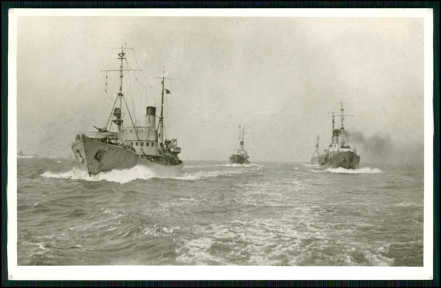 FOTO AK U-BOOT Unterseeboot U-Jäger - 12. U-Jagdflottille 1939 ...