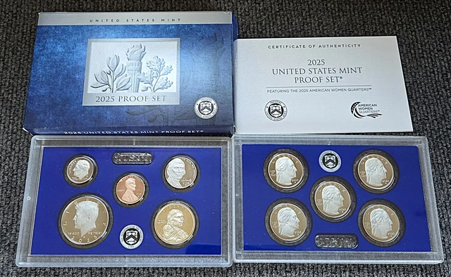 2025 US MINT Clad Proof Set Complete w/Box & COA $310.55 - PicClick CA