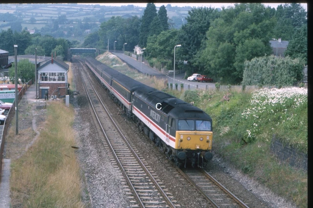 35MM SLIDE BRITISH Railway Br Class 47 - 47846 At Brent 24/07/1994 EUR ...