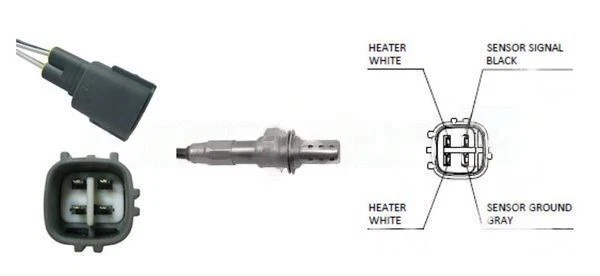 INTERMOTOR OXYGÈNE LAMBDA Capteur 64849 Remplacement 89465-97212-000 ...
