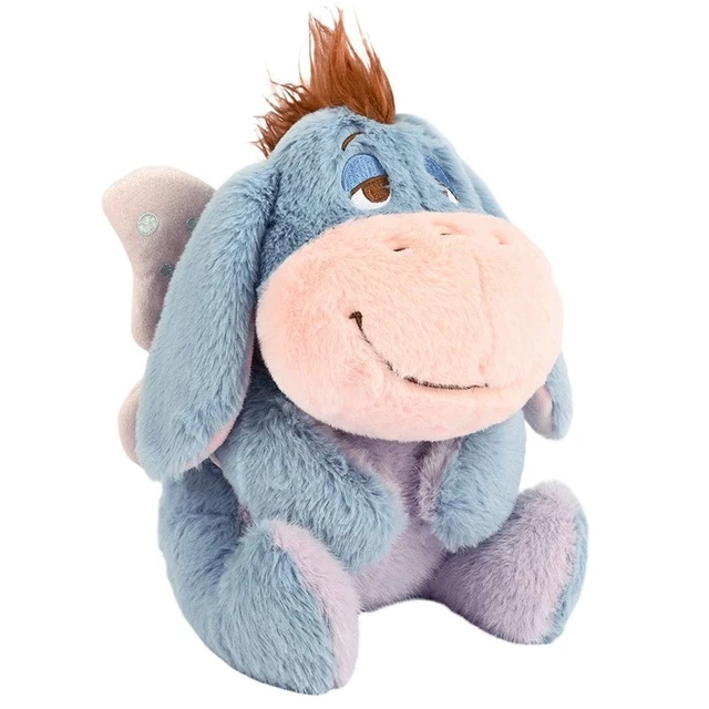 POOH BEAR PIGLET Eeyore With Silver Wing Plush Doll Pillow For Kids And ...