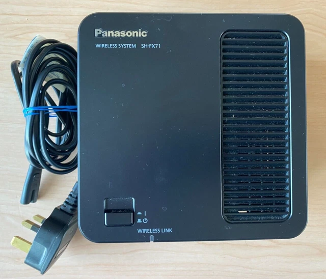 PANASONIC SH-FX71 BLACK Wireless Transceiver Unit With Remote Control £ ...