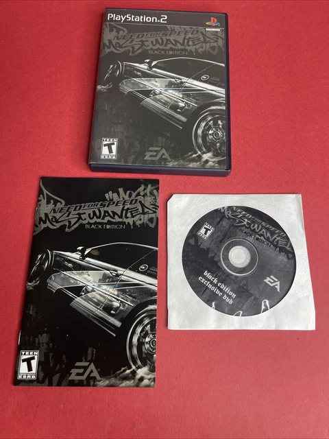 NEED FOR SPEED: Most Wanted Black Edition PS2 (Sony PlayStation 2) NO ...