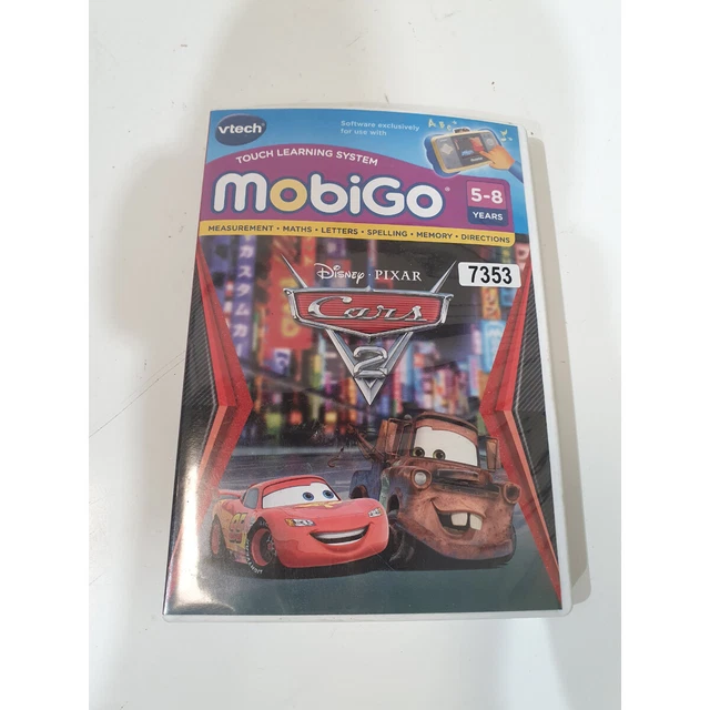 VTECH MOBIGO DISNEY Pixar Cars 2 Racing & Adventure Game Cartridge 80 ...