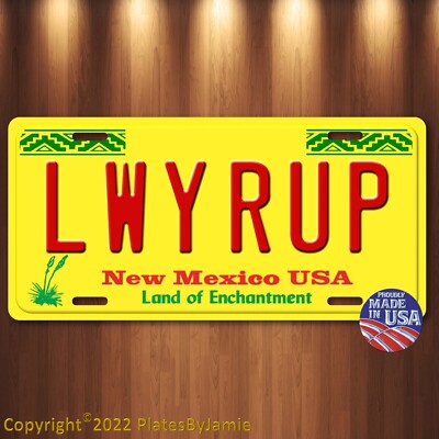 BREAKING BAD BETTER Call Saul Goodman LWYRUP Prop Aluminum License ...