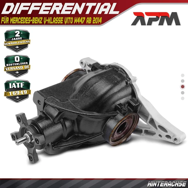 DIFFERENTIAL HINTERACHSE FÜR Mercedes-Benz V-Klasse Vito Kasten W447 ab ...