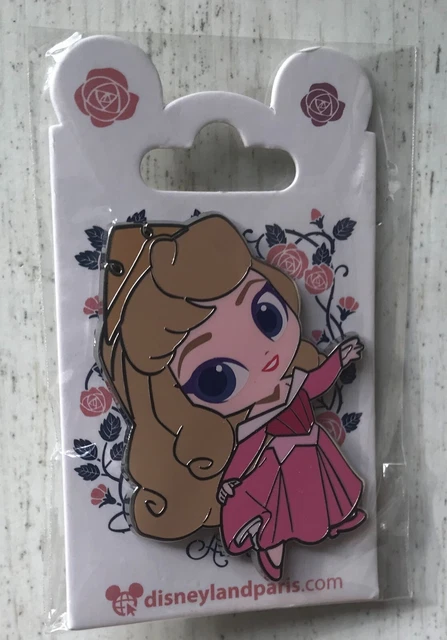 PIN'S PIN DISNEY Disneyland Paris Dlp Princess Chibi Aurore La Belle ...