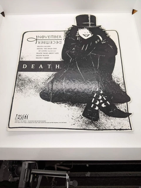 NEIL GAIMAN'S THE Sandman Death Promo Standee Rare £65.00 - PicClick UK