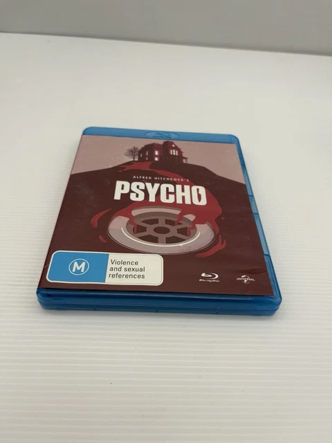ALFRED HITCHCOCK PSYCHO | (Blu-ray, 1960) Limited Edition Art Cover ...