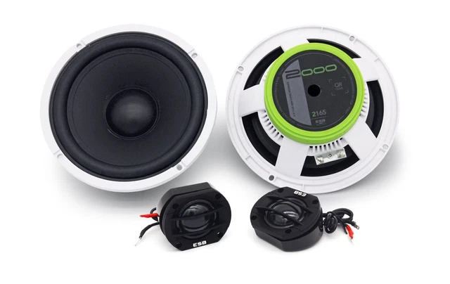 ESB CAR AUDIO 2.6K2 B Sistema a 2 vie 165mm Woofer + Tweeter ...