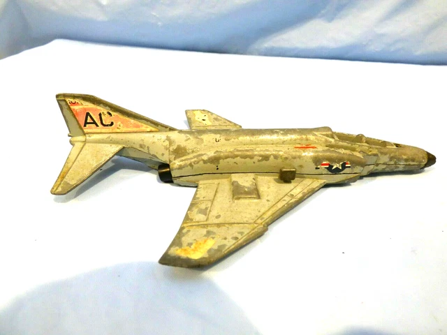 DINKY MCDONNELL DOUGLAS PHANTOM II F 4K 1960's Aircraft Military Toy ...