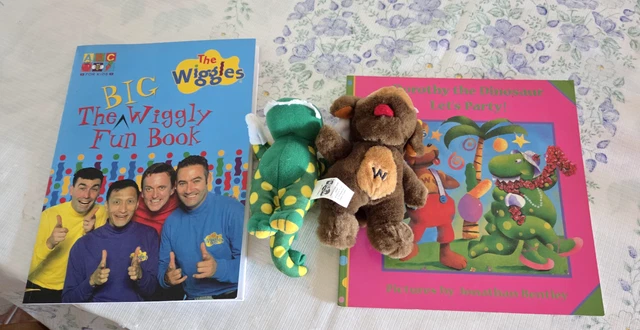 2 X 1999 Wiggles Licensed Plush Dorothy and Wags the Dog and 2 Wiggles ...