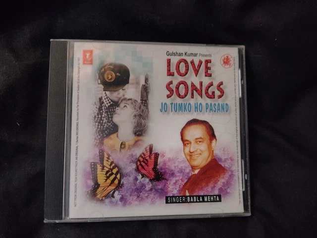 MUKESH LOVE SONGS - Jo Tumko Ho Pasand Babla Mehta - Tseries Rare ...