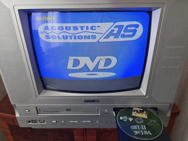 TVCR3315 DVD RETRO Vintage Gaming Crt Tv Vhs Dvd Combo £65.00 - PicClick UK