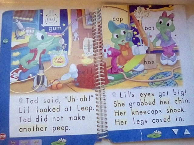 LEAPPAD LEAPFROG LEAP Into Learning Interactive book only £3.50 ...