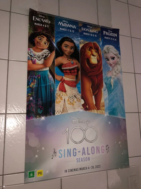 DISNEY CELEBRATING 100 Years Sing-Along Season 2023 Ds Os Teaser Cinema ...
