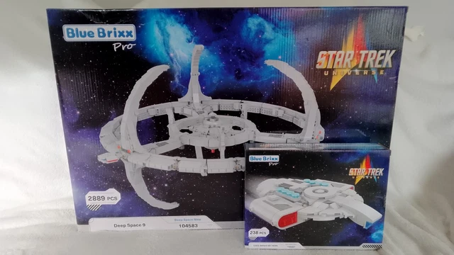 BLUEBRIXX DS9 SET | Deep Space Nine & USS Defiant | 104567 & 104583 EUR ...
