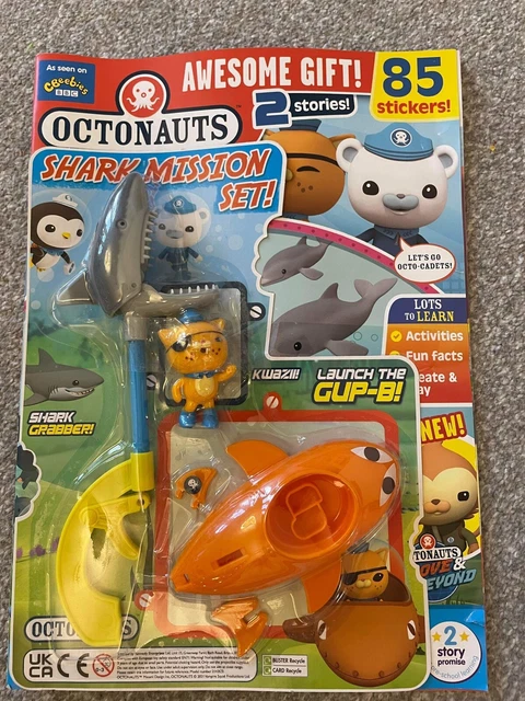 OCTONAUTS MAGAZINE #121 2021 Stickers activites facts Gup B Kwazii £15. ...