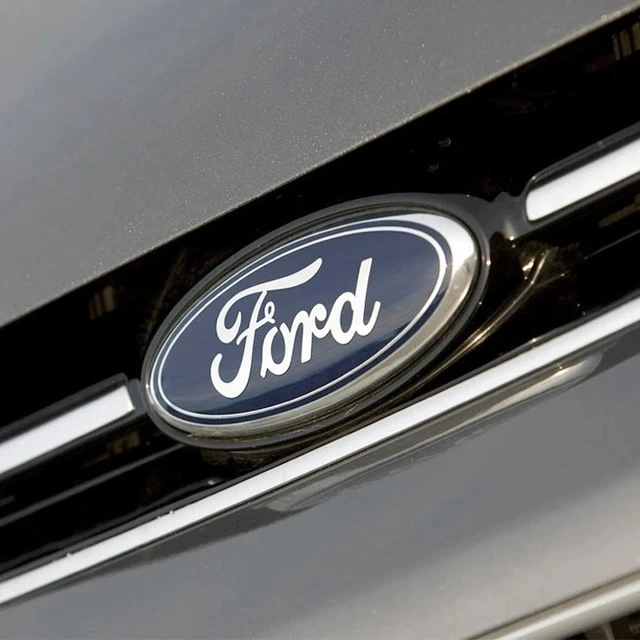 GENUINE FORD FIESTA MK7 & Ford Focus MK3 Front Ford 175 mm Oval Badge £ ...