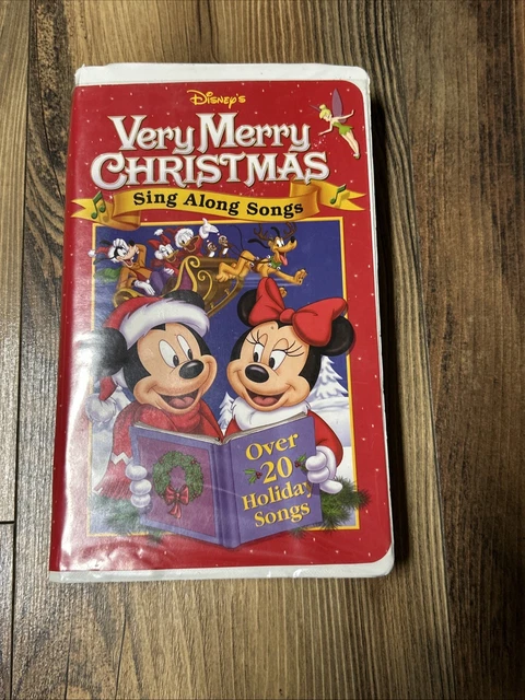 DISNEYS VERY MERRY Christmas Sing Along Songs (VHS, 2002) Very Good £8. ...