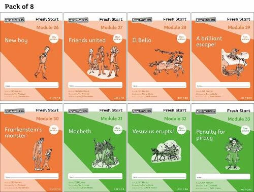 READ WRITE INC. Fresh Start: 2024 Modules 26-33 - Pack of 8 by Gill ...