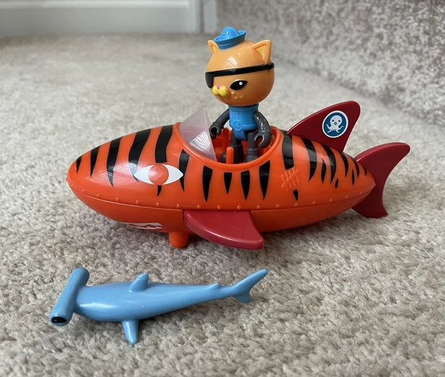 FISHER-PRICE OCTONAUTS GUP B Talking Tiger Shark Kwazii + Shark Sounds ...