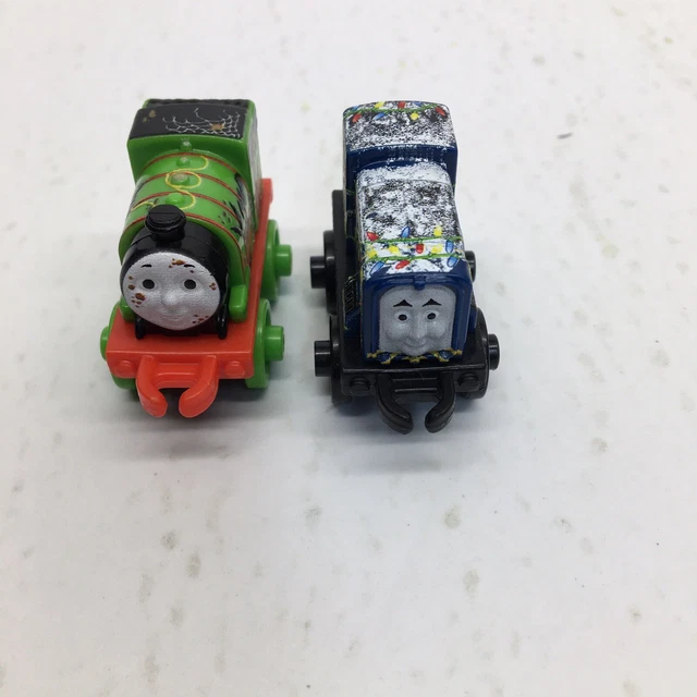 THOMAS & FRIENDS Mini Trains Spooky Percy, Winter Sidney, BB Luke ...