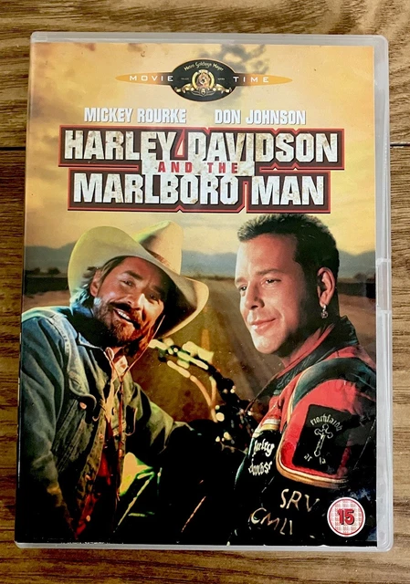 HARLEY DAVIDSON AND The Marlboro Man DVD 1991 Mickey Rourke, Don ...