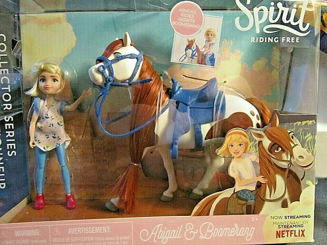 DREAMWORKS ~ SPIRIT Riding Free ~ Abigail & Boomerang ~ Collector ...