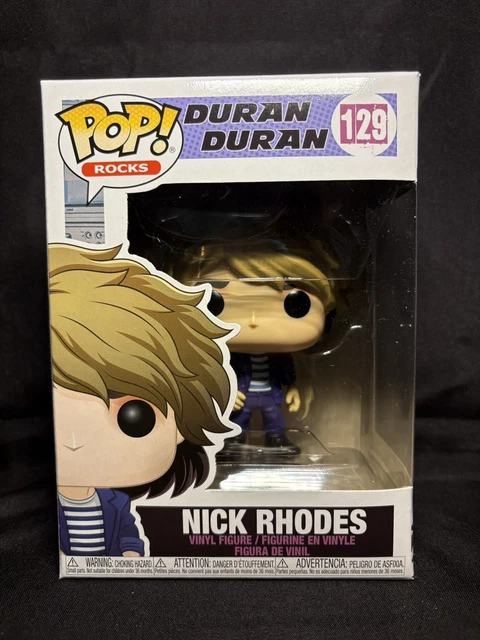 FUNKO POP! ROCKS Duran Duran Nick Rhodes #119 Protector Offered £21.61 ...
