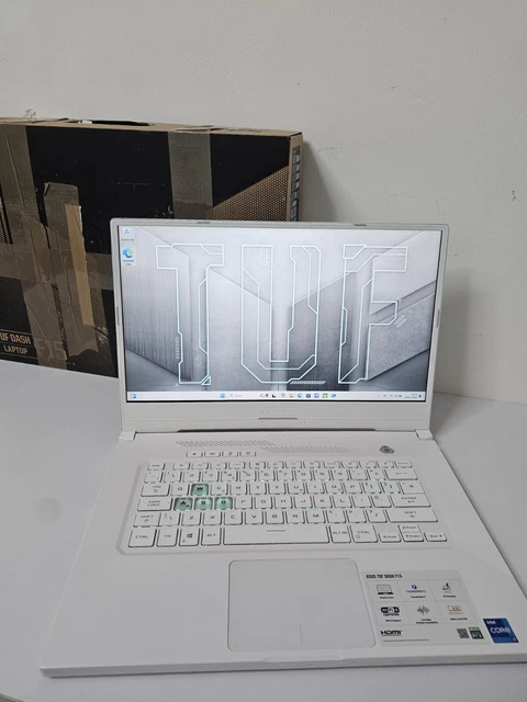 ASUS TUF F15 White Gaming Laptop - RTX 3060 - 512GB SSD - Windows 11 ...