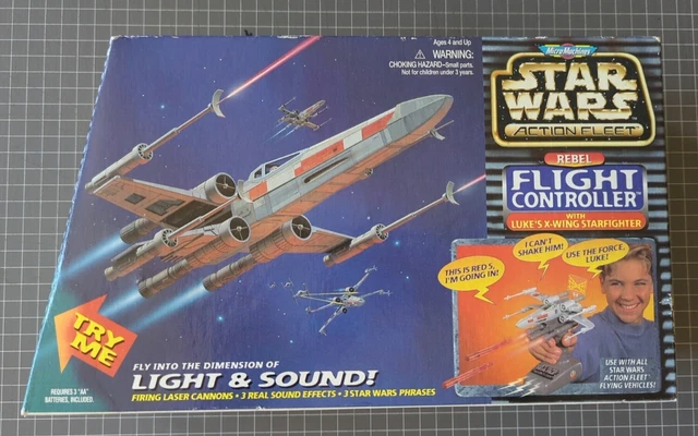 STAR WARS MICRO Machines Action Fleet Luke's X-Wing Rebel Flight ...