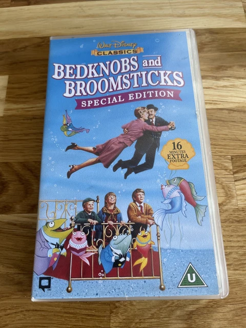 NEW SEALED VHS Walt Disney BEDKNOBS and BROOMSTICKS Masterpiece ...