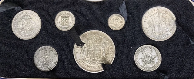UK BRITISH 1937 King George VI Coronation Coin Collection Set ...