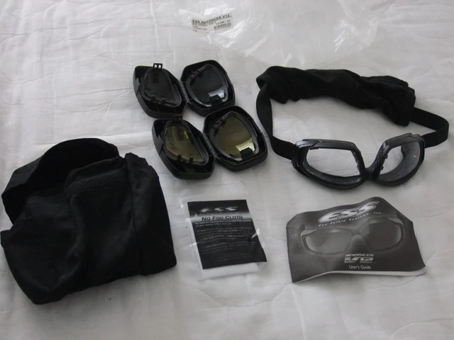 BRITISH ARMY ISSUE ESS V12 Advancer ballistic/tactical assault goggles ...