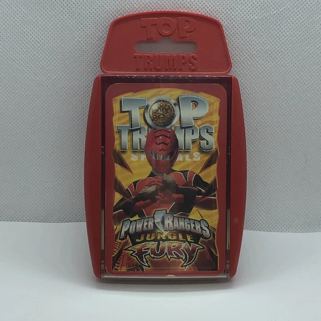 TOP TRUMPS - Power Rangers: Jungle Fury £7.99 - PicClick UK