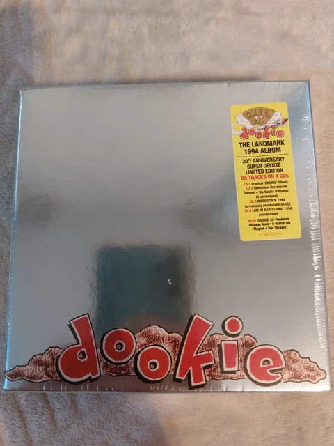 COFFRET 4CD DOOKIE "Green Day" 30th anniversary super deluxe limited ...