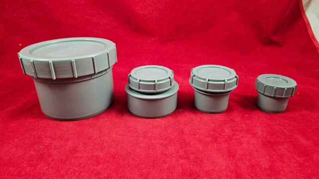 HT ABWASSER STOPFEN Endstopfen Enddeckel Deckel 40 50 70 75 100 110 ...