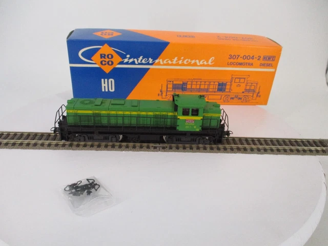 ROCO SPUR H0 04158 B Diesellok BR 307-004-2 RENFE Analog in OVP EUR 99 ...