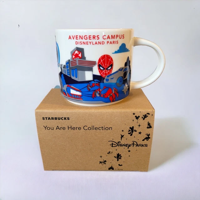 STARBUCKS DISNEY YAH Mug - You Are Here Disneyland Paris Avengers ... STARBUCKS DISNEY YAH Mug - You Are Here Disneyland Paris Avengers ...