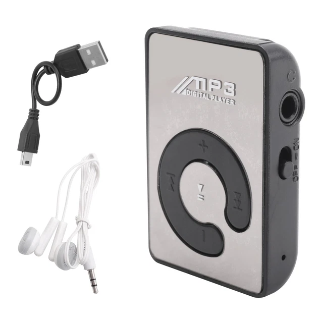 MUSIC MP3 PLAYER with USB Cable with Headphones Black M8C35981 $19.64 ...